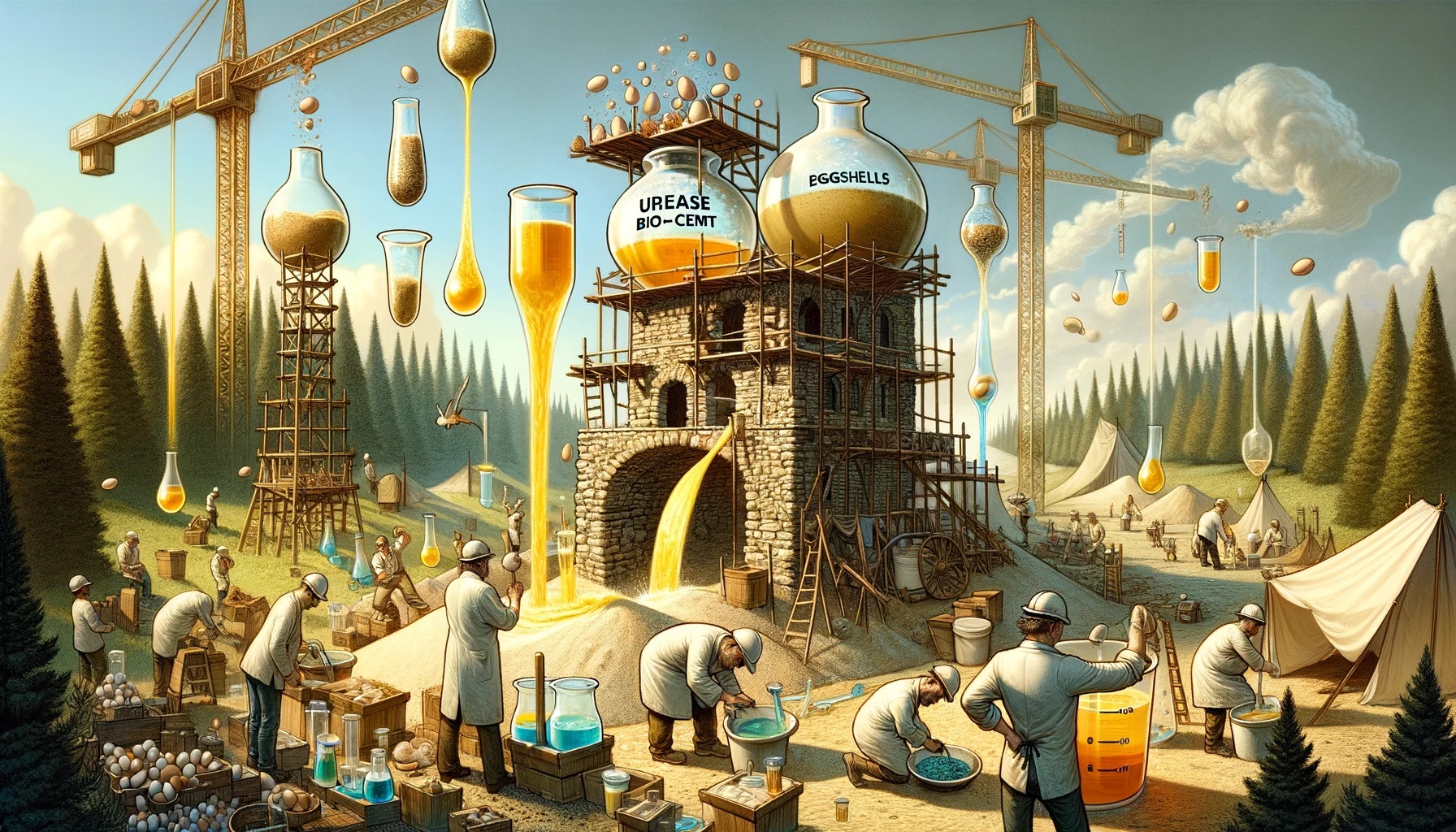 Urease Bio-Cement: Building with Pee and Eggshells? - listproperty4free.com