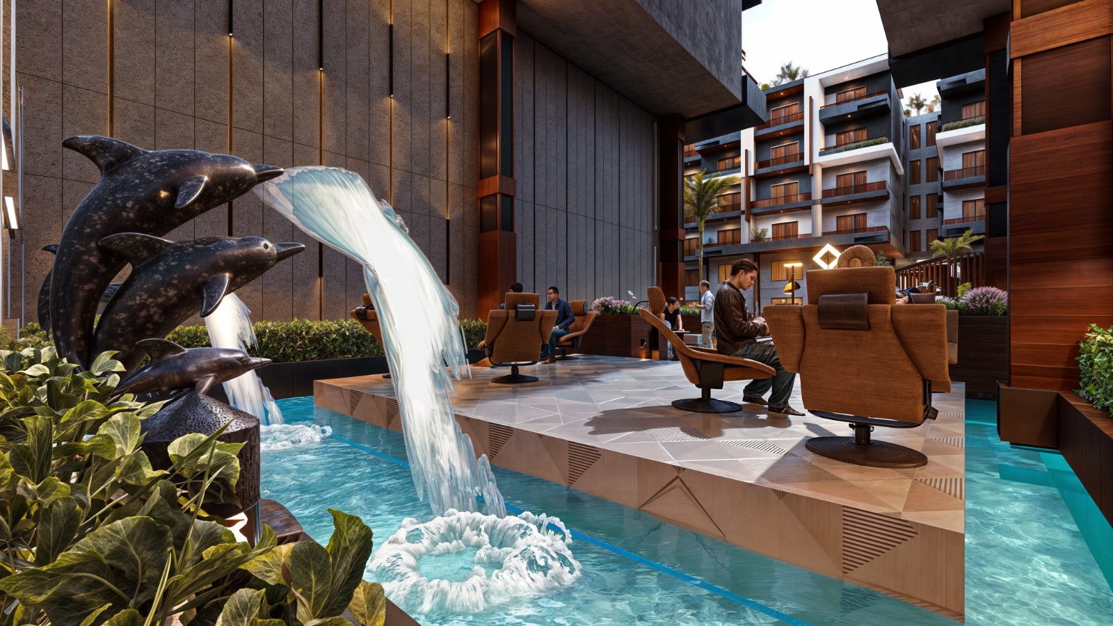 Iconic Resort AL_Hadaba street in Hurghada . (Egypt, Al Bahr al Ahmar ...